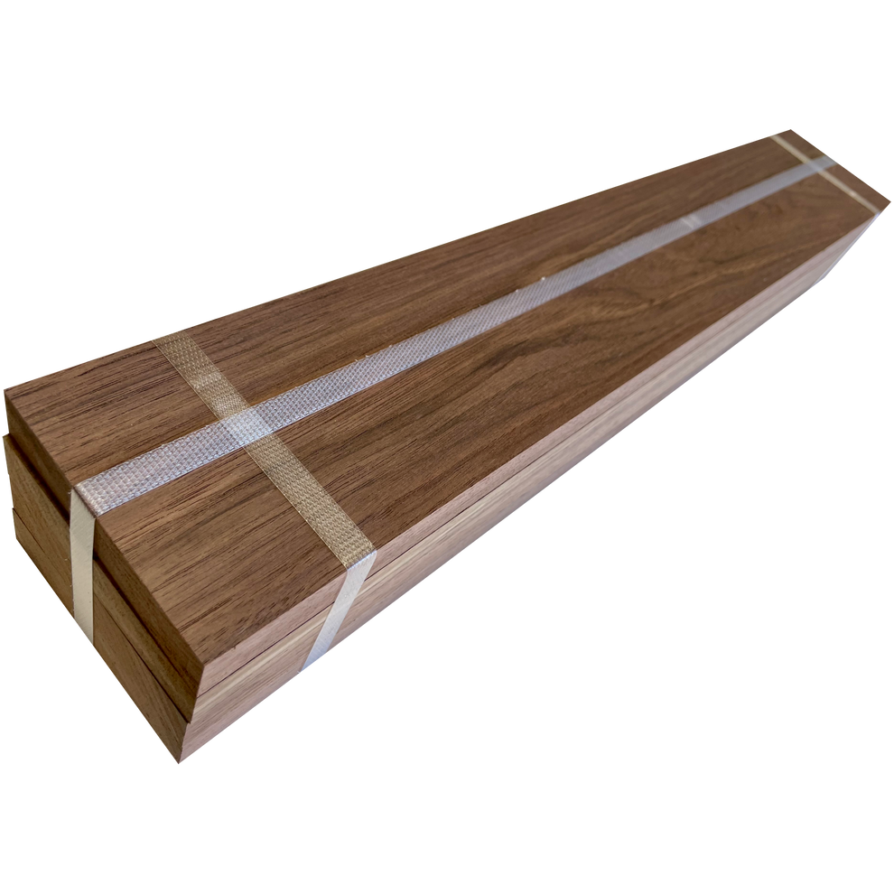3/4" Peruvian Walnut Pre-Cut Lumber Pack, 4 boards – Amazon Exotic ...